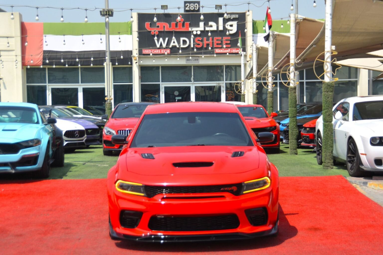 Used 2022 Dodge Charger UAE Dubai – Red Muscle Sedan - Muscarz | Buy ...
